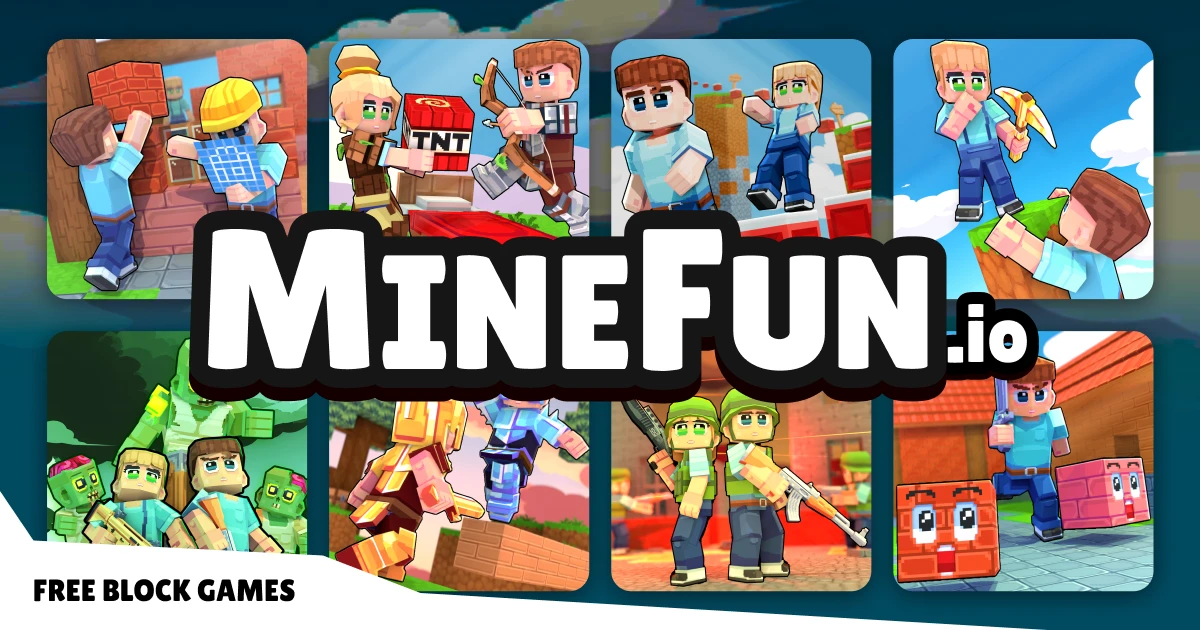 Play Minefun.io Online - Free Mining Survival Browser Game